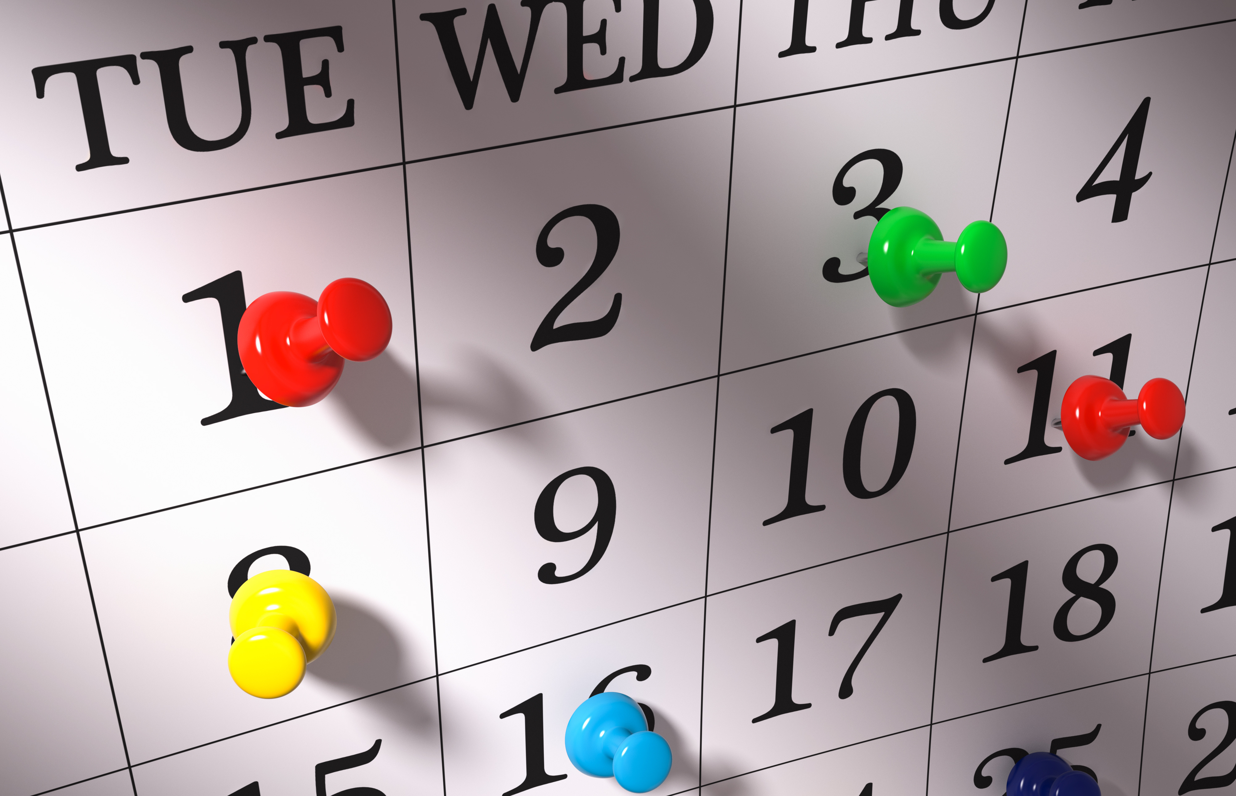 Q1 Dates To Put In The Calendar For 2018 Seller Republic